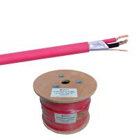 China 2C 1.0mm2 Solid Copper Conductor Red PVC Fire Alarm Cable for Commercial Buildings for sale