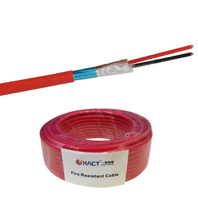 China ExactCables BS6387 KPS Screened FRLS 2x2x1.0 mm2 Fire Alarm Cable for Safety for sale
