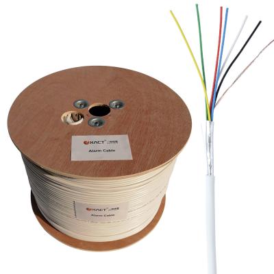 China 5000000000 6x0.22mm2 Shielded Stranded CCA PVC Insulation CPR Eca Alarm Control Cable for sale