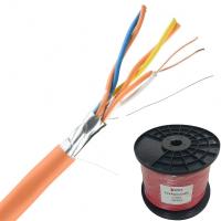 China 2x1.5mm2 14 AWG Fire Alarm Cable 6 Cores Fire Retardant Cable with Al Foil Shield for sale