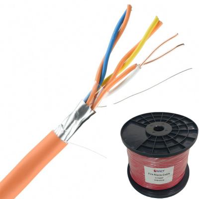 China 2x1.5mm2 14 AWG Fire Alarm Cable 6 Cores Fire Retardant Cable with Al Foil Shield for sale