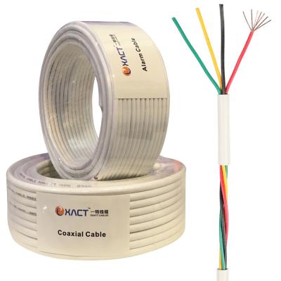 China Solid 4xAWG24 Unshielded CCA Alarm Cable EN50575 IEC6032-1 for Industrial Use for sale