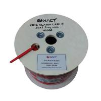 China 1.5SQMM PVC Jacket FPLR Fire Alarm Cable 2 Core Security System Cable Saudi Arabia for sale