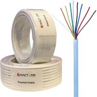 China Solid 6x0.5mm Unshielded CCA Alarm Cable 2-20 Cores 0.22mm2 for Security Systems for sale