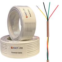 China Solid 6x0.5mm Unshielded CCA Alarm Cable 2-20 Cores 0.22mm2 for Security Systems for sale