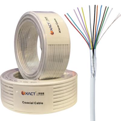 China Shielded Stranded CCA Conductor PVC Insulation and Jacket CPR Eca Control Cable 10x0.22mm2 for sale