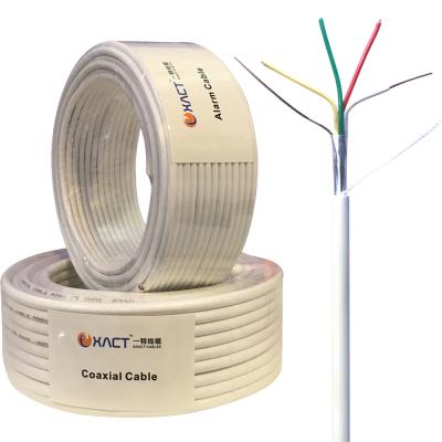 China 16 Core 0.22mm2 Shielded Alarm Cable PVC Insulation Stranded Conductor 6.4mm OD for sale