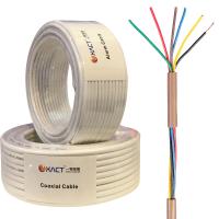 China 4x0.22mm2 Shielded Stranded CCAM Conductor LSF Insulation and Jacket CPR Eca Alarm Cable for sale