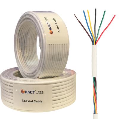 China Industrial 0.22mm2 Stranded TCCAM Copper Signal Cable with PVC Insulation and Jacket for sale