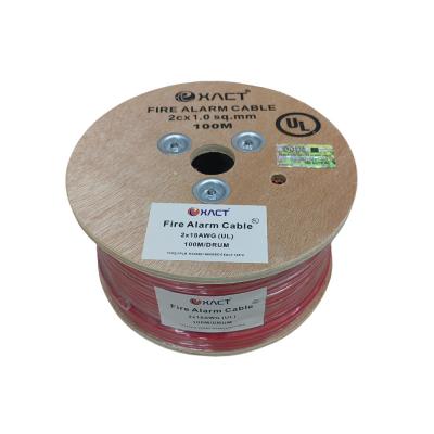China ExactCables 3x0.8mm2 Shielded Bare Copper Fire Alarm Cable for Optimal Fire Detection for sale