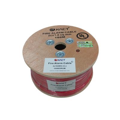 China Bare Copper Wire 2X1.0mm2 2X1.5mm2 Fire Resistant Tinned Copper/Copper Stranded Cable for sale