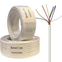 China 2-20 Cores 0.22mm2 Shielded Stranded CCA Control Cable for Alarm Systems for sale