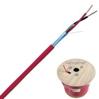China BS6387 2x1.0mm2 Shielded Fire Alarm Cable PH120 PVC Jacket 300/500V for sale