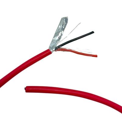 China ExactCables Fire Resistant Cable 500V with Two Pairs Shielded and Silicone Insulation for sale
