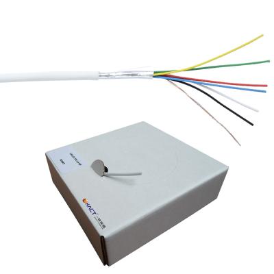 China CPR Cca Shielded Control Cable 8x0.22mm2 for Anti Theft Alarm and Security Monitoring for sale
