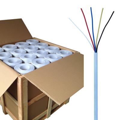 China Bare Copper Wire Stranded 4x0.22mm2 2x0.5mm2 Composite CPR Dca Alarm Cable with Drain Wire for sale