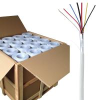 China 2-20 Cores 0.22mm2 LSF Insulation Jacket Alarm Signal Control Cable for sale