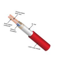 China Highly Durable Silicone Fire Resistant Cable with Al/Foil Shield and PVC Insulation for sale