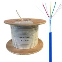 China Shielded TC Stranded Security Cable 2x0.22mm2 2x0.5mm2 CPR Eca Rated for Alarm Systems for sale