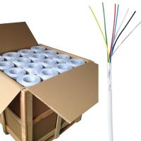 China Shielded TC Stranded Security Cable 2x0.22mm2 2x0.5mm2 CPR Eca Rated for Alarm Systems for sale