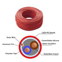 China LSZH Silicone Fire Resistant Cable 2-20 Cores 300/500V Eca Fire Alarm Cable for sale