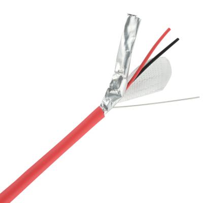 China UL1424 2x2x0.35 Fire Resistance Cable 2 Cores Screened Unscreened PVC LSOH for sale