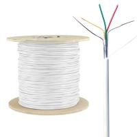 China 10x0.22mm2 2x0.5mm2 Security Alarm Cables with Bare Copper Wire Core from ExactCables for sale