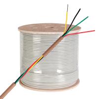 China PVC Insulated CCA BC Stranded Composite Alarm Cable 2x0.22 mm2 for Security Systems for sale