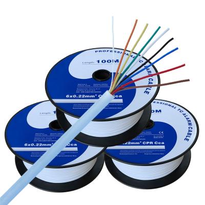 China CPR Eca Alarm Security Cable 2-20 Cores 0.22mm2 Bare Copper Wire ExactCables for sale