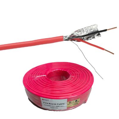 China Industrial UL1424 Power-Limited Fire Alarm BC Tinned Copper Cable 3x0.80 mm2 for sale