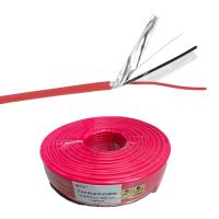 China UL1424 Fire Alarm Cable 2x1.5 mm2 Al Foil Shield PVC Jacket for sale