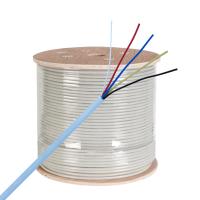 China Shielded Alarm Cable 4x0.22 2x0.75 Security Cable 2 to 20 Cores for sale