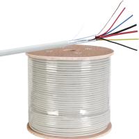 China Shielded Alarm Cable 4x0.22 2x0.75 Security Cable 2 to 20 Cores for sale