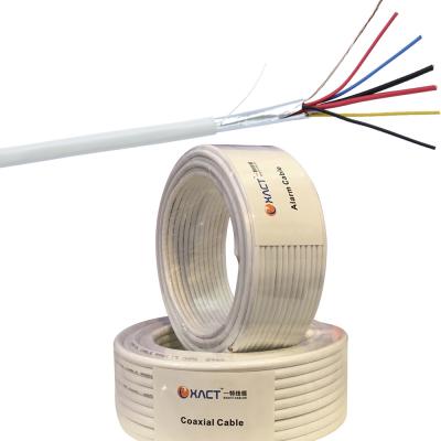 China Exactcables Italy Market 6 Core Shielded Alarm Cable with Bare Copper Wire Material for sale