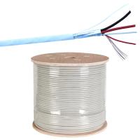 China IEC6032-1 6 Core 0.5mm Tinned Copper PVC Insulated Solid Alarm Cable for sale