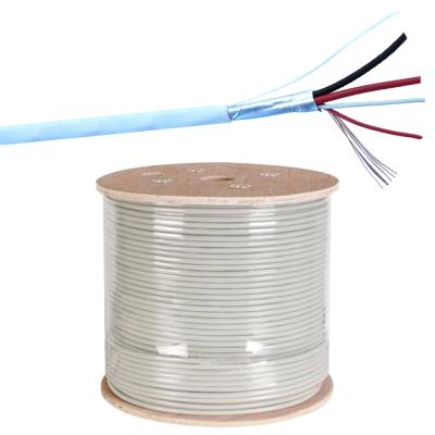China IEC6032-1 6 Core 0.5mm Tinned Copper PVC Insulated Solid Alarm Cable for sale