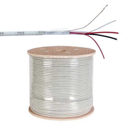 China 2X0.50 12X0.22 Composite Security Cable with Shield Al/Foil Trusted by Worldwide for sale