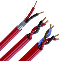 China Tinned Copper Silicone Rubber LSZH Fire Alarm Cable 2x1.5mm2 2 Cores for sale