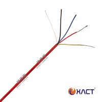 China Tinned Copper Silicone Rubber LSZH Fire Alarm Cable 2x1.5mm2 2 Cores for sale