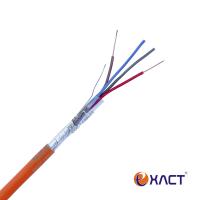 China Tinned Copper Silicone Rubber LSZH Fire Alarm Cable 2x1.5mm2 2 Cores for sale
