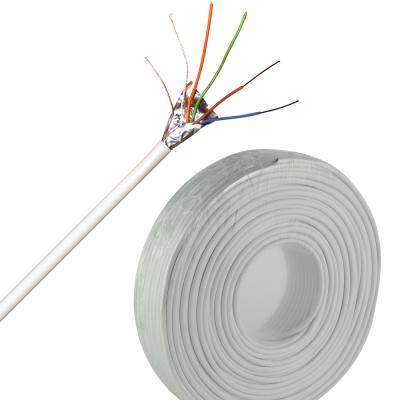 China 15x0.22mm2 Unshielded Stranded Security Cable CPR Eca Alarm Cable with Drain Wire 7*0.2mm for sale