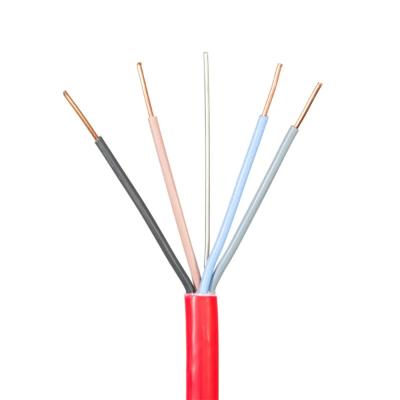 China 1.5mm2 Fire Alarm Cable EN50200 PH120 2C PVC Jacket 300/500V with Drain Wire for sale