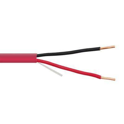 China CPR Cca PH120 Fire Alarm Cable 2Core 1.5mm2 with Al Foil Shield LSZH Red for sale