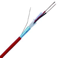 China 2 Cores Fire Alarm Cable Screened Heat Resistant UL Listed FPLR FPLP 2x1.5mm2 for sale