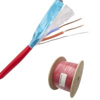China 2x1.5mm2 FPL FPLR Fire Retardant Shielded Alarm Cable 300V 105C 2 4 6 8 Core for sale