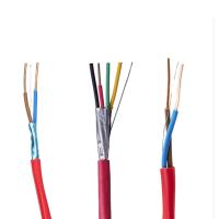 China 2x1.5mm2 FPL FPLR Fire Retardant Shielded Alarm Cable 300V 105C 2 4 6 8 Core for sale