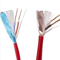 China 2x1.5mm2 FPL FPLR Fire Retardant Shielded Alarm Cable 300V 105C 2 4 6 8 Core for sale