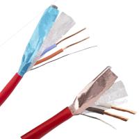 China 2x1.5mm2 FPL FPLR Fire Retardant Shielded Alarm Cable 300V 105C 2 4 6 8 Core for sale