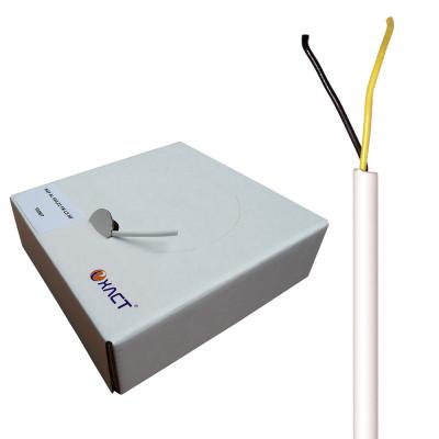 China ExactCables Li-H St H Alarm Cable C-4 BC 8x0.22 LSOH White CPR Cca Bare Copper Wire for sale