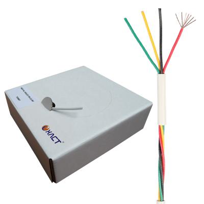 China PVC Jacket 8x0.22 2x0.75 LSOH White CPR Cca s1 d0 a1 1.5mmsq Alarm Cable Unshielded for sale